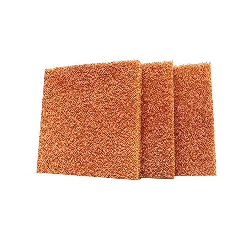 5PPI-130PPI Porous Foam Copper CU Metal Foam Sponge Copper (300×300×5mm, 1)