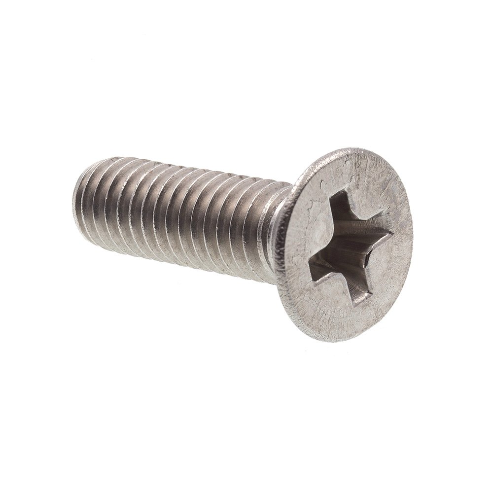 Prime-Line 9121156 Machine Screws, Metric, Flat Head, Phillips Drive, M4-0.7 X 14MM (10 Pack)