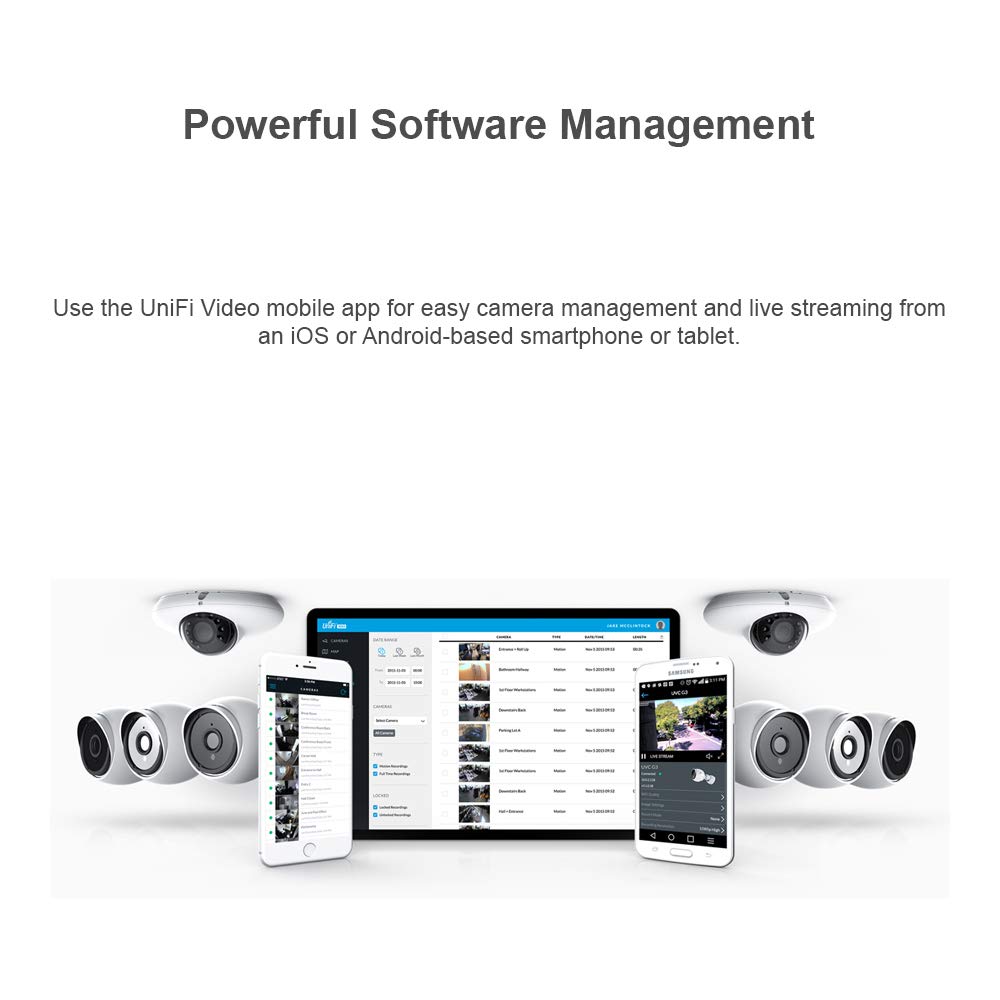 UniFi G4 Series UVC-G4-BULLET 4MP Outdoor Bullet Camera with Infrared (3-Pack)