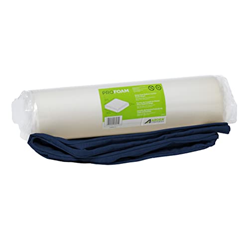 Arden Selections ProFoam Performance Outdoor Cushion Pillow Back 19 x 24, Sapphire Blue Leala