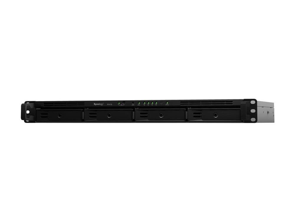 Synology RX418 Rack (1U) Black Disk Array