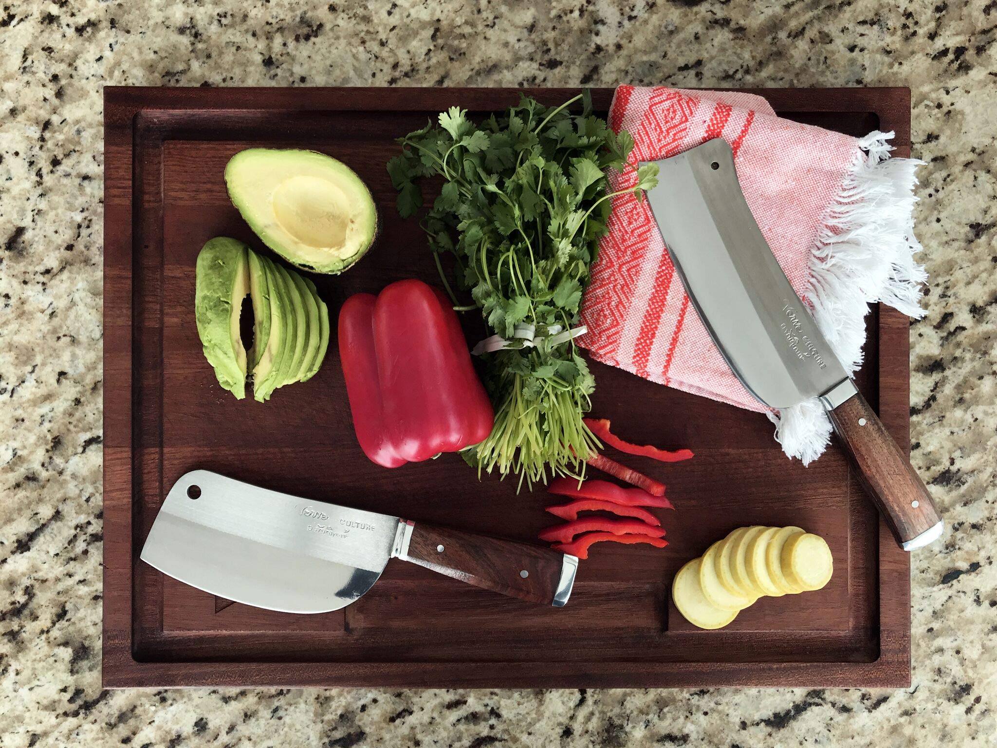 Verve Culture Artisan Stainless Steel Thai Chef's Knife #1 - Authentic Hand Crafted in Thailand