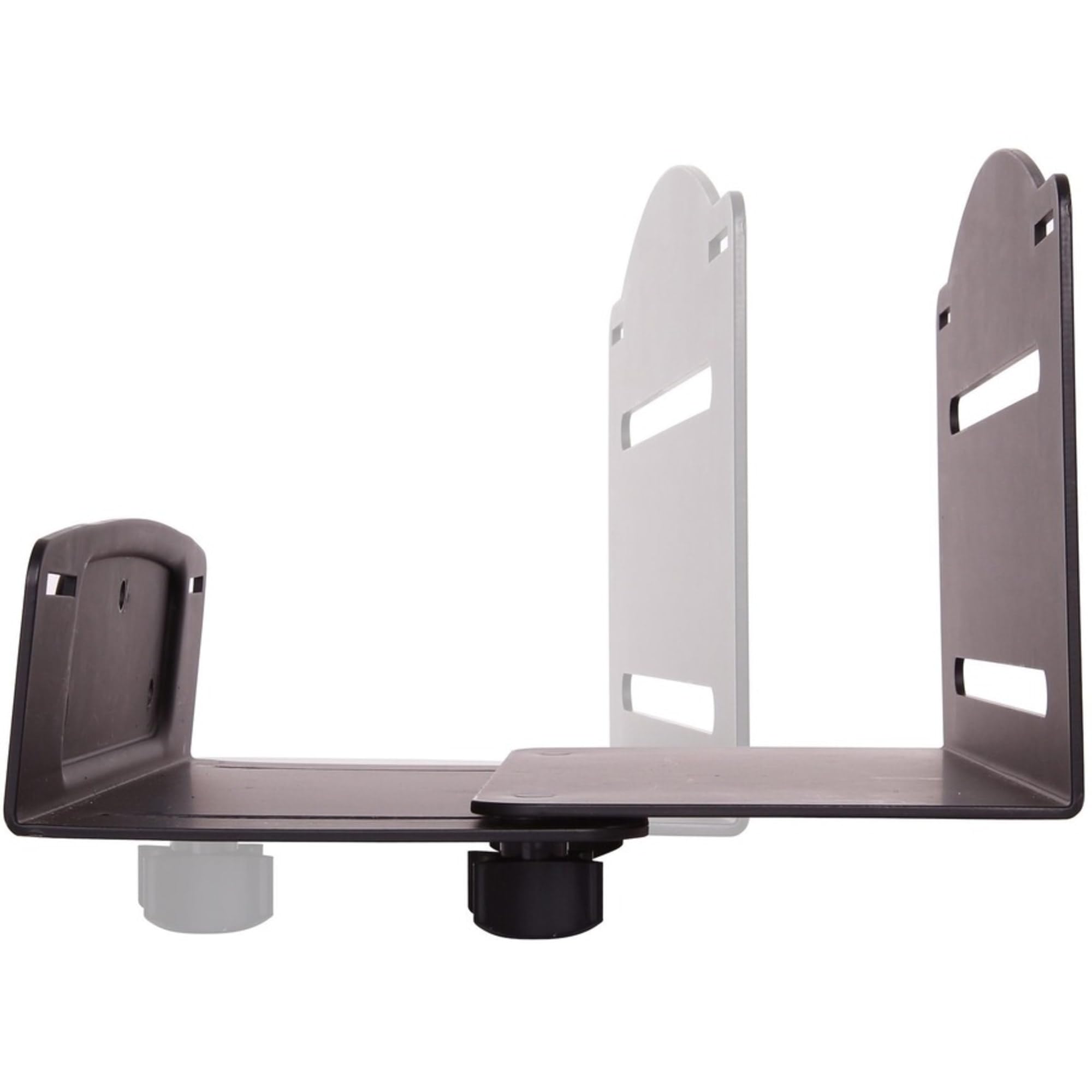 StarTech.com Wall Mount CPU Holder - Adjustable Width 4.8in to 8.3in - Metal - Computer Tower Mounting Bracket for Desktop PC (CPUWALLMNT)