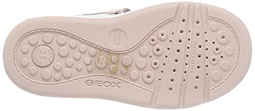 Geox Baby Girl's Biglia 8 (Infant/Toddler) Light Rose/White 21 (US 5.5 Toddler) M