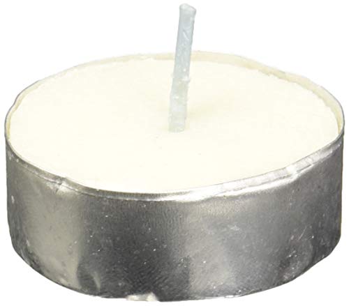 CANDLE-LITE 4231595 Unscented Tealight Bag, White