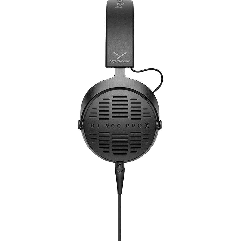 beyerdynamic 737704 DT 900 PRO X Open-Back Studio Headphones for Mixing & Mastering Bundle with Deco Gear Full-Sized Headphone Case, Headphone Stand and Microfiber Cleaning Cloth
