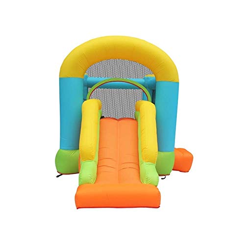 Castle Bouncer with Slide Inflatable Castle Playground Equipment Children's Play House Indoor and Outdoor Small Trampoline Inflatable Castle