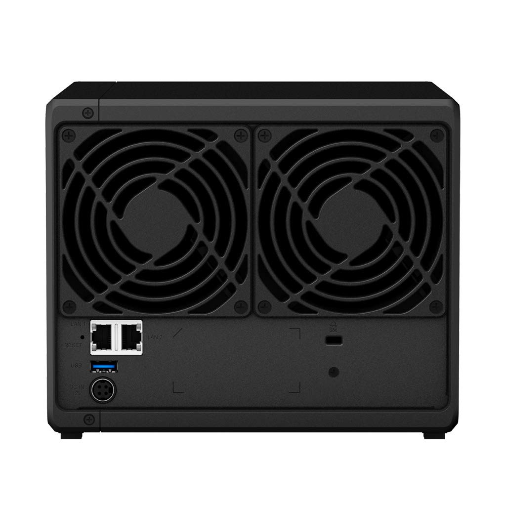 Synology DiskStation DS418play Mini Desktop NAS Server, Intel Celeron J3355 Dual-Core, 6GB DDR3L RAM, 4TB SSD, DSM Software