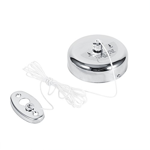 FTVOGUE Stainless Steel Retractable Clothesline Hanging Dryer for Shower Room Bathroom Laundry