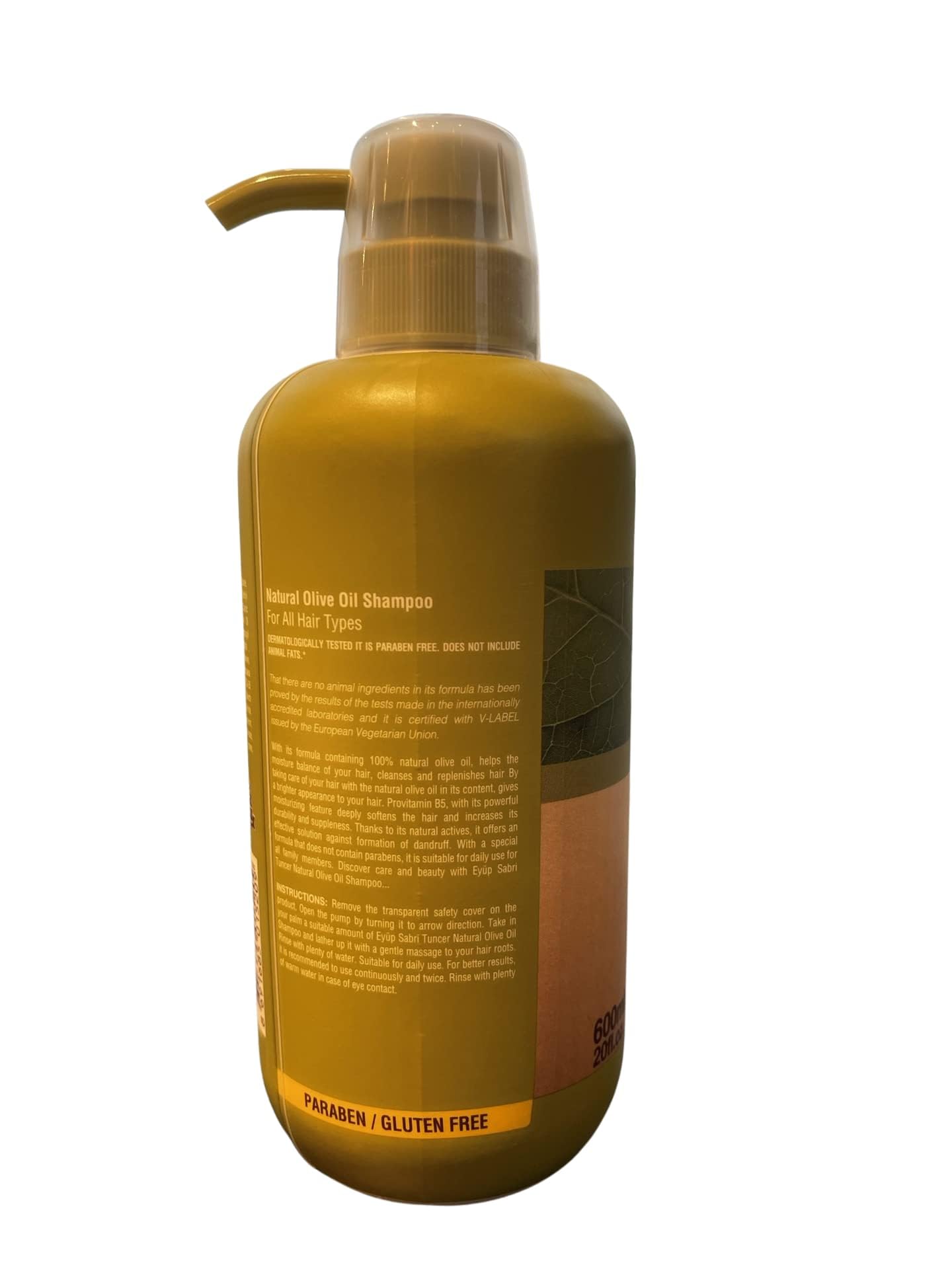 Natural Olive Oil Shampoo (600 ml)