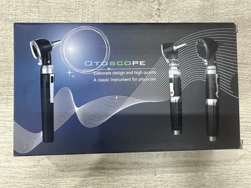 Mini Ear Otoscope, Bysameyee Magnification Diagnostic Ear Scope with LED Direct Illumination Light, Ear Healthy Tool for Doctors Nurses Adults Kids Baby Elder Pets Animals