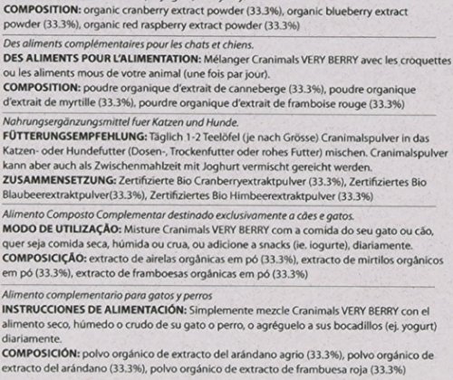 Cranimals Very Berry Supplement 120g/4.2 oz
