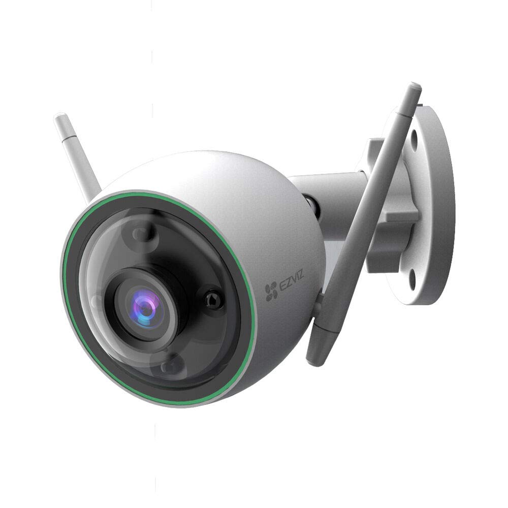 EZVIZ 2 Pack C3N Full HD AI-Powered Outdoor Smart Wi-Fi Security Camera
