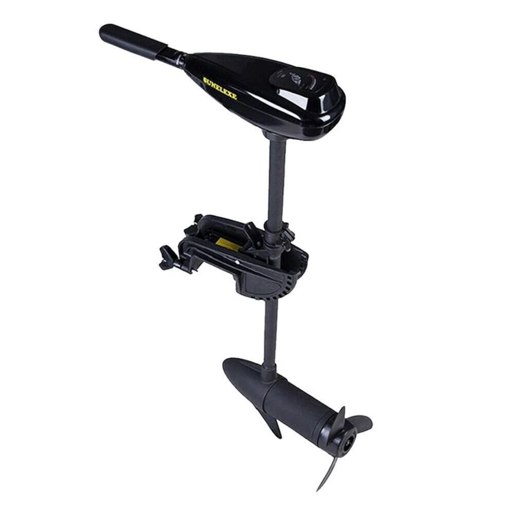 58lb Thrust Trolling Motor, 12V Electric Trolling Motor Outboard Motor Boat Motor Transom Mounted Trolling Motor (58lb Thrust)