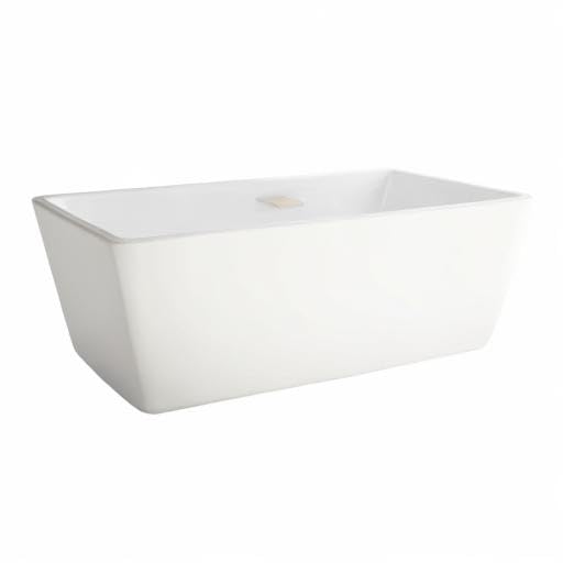 American Standard 1680100.295 Freestanding Bathtub Overflow Cover and Drain Kit, Brushed Nickel