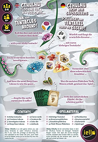 IELLO Sticky Cthulhu Board Game