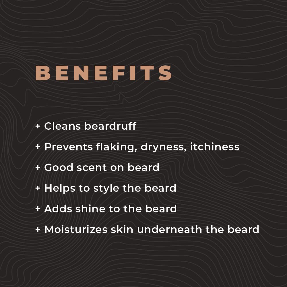 Well's MEGA GROWTH Beard Balm (Original Scent) | 2 fl.oz. | 100% Natural | Chemical-Free | For Men’s Beard Care | Taming, Styling & Softening
