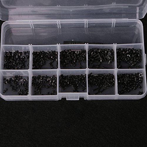 Screw 500 Pcs Laptop Notebook Screws Set Kit RepairThe Laptop for Hardware DLS HOmeful