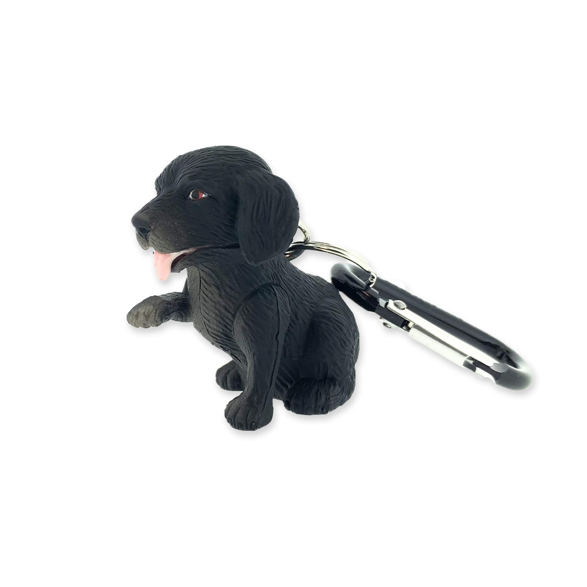 Big Discoveries WildLight Animal Carabiner Flashlight - Fun Mini Keychain Flash Lights for Kids, Nurses, Camping