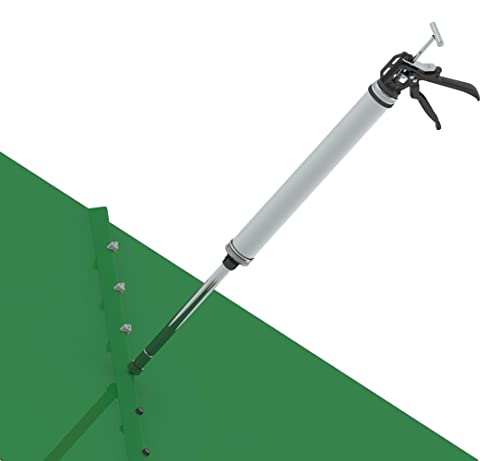 Albion Engineering B12B30SP Spot-Pro System, B-Line Manual Bulk Dispenser + Extension Nozzle for Sealing Exposed Metal Roofing/Siding Fasteners, Complete Kit with Accessories, 30 oz (1 Quart)