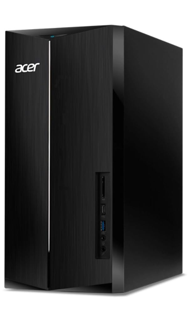 acer Aspire TC-1770 Desktop (13th Gen Intel i5-13400 10-Core, 32GB RAM, 1TB PCIe SSD, Intel UHD 730, WiFi 6E, Bluetooth 5.3, HDMI, SD Card, Wired KYB and Mouse, Win 11 Pro) with Dockztorm Hub