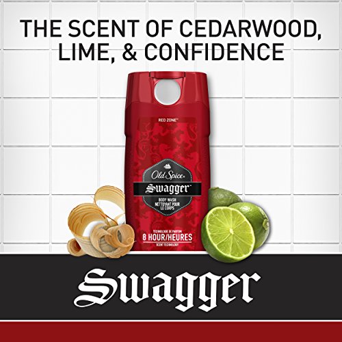 Old Spice Red Zone Swagger Scent Body Wash for Men, 40 fl oz