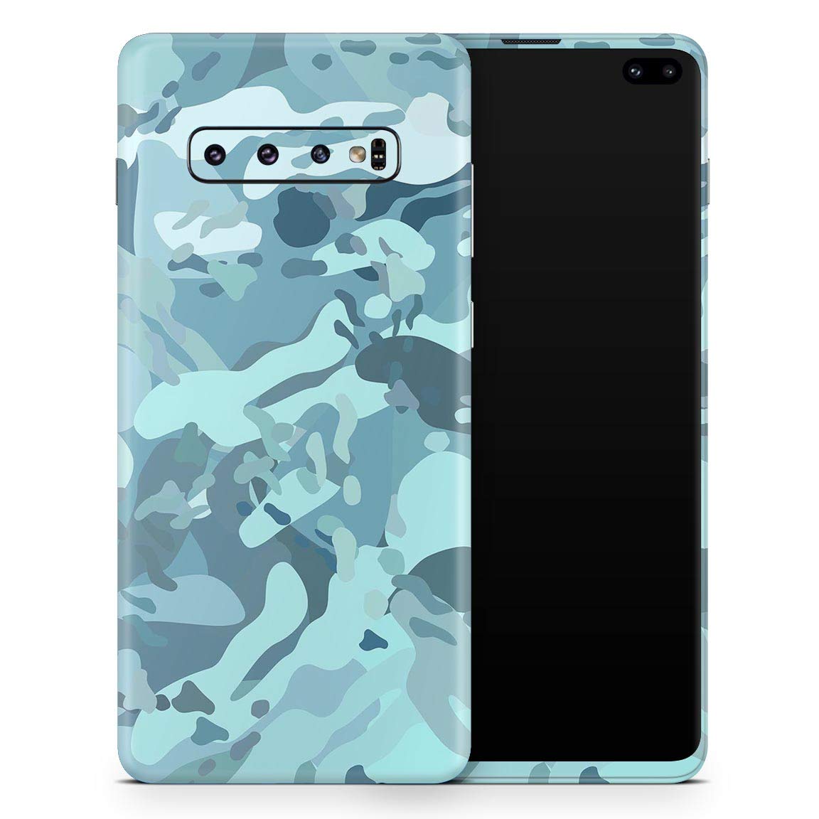 DesignSkinz Desert Sea Camouflage V2 Protective Vinyl Decal Wrap Skin Cover Compatible with The Samsung Galaxy S20 (Screen Trim & Back Glass Skin)
