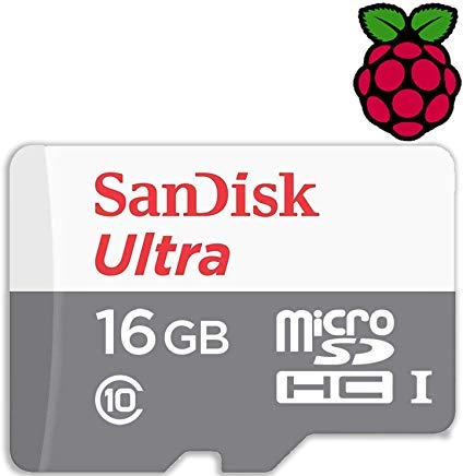 STEADYGAMER - 16GB Raspberry Pi Preloaded (RASPBIAN/Raspberry PI OS) SD Card | 5, 400, 4, 3B+, 3A+, 3B, 2, Zero Compatible with All Pi Models (16GB)