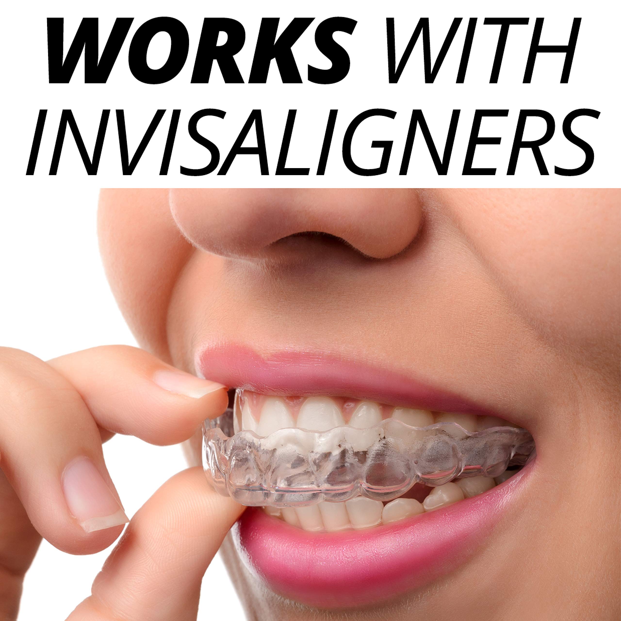 IXO Aligner Chewies for Invisalign Aligners - Chewies Invisalign Accessories for Retainers, Aligner Chewies for Invisalign Trays, Orthodontic Chewies in Resealable Bag - 10 Pack - Unscented