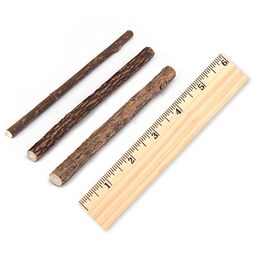 Natural Silvervine Cat Chew Toy | Interactive Silver Vine Chewing Toys with Catnip Like Effect - Valued Sticks, 2 Pack of 20