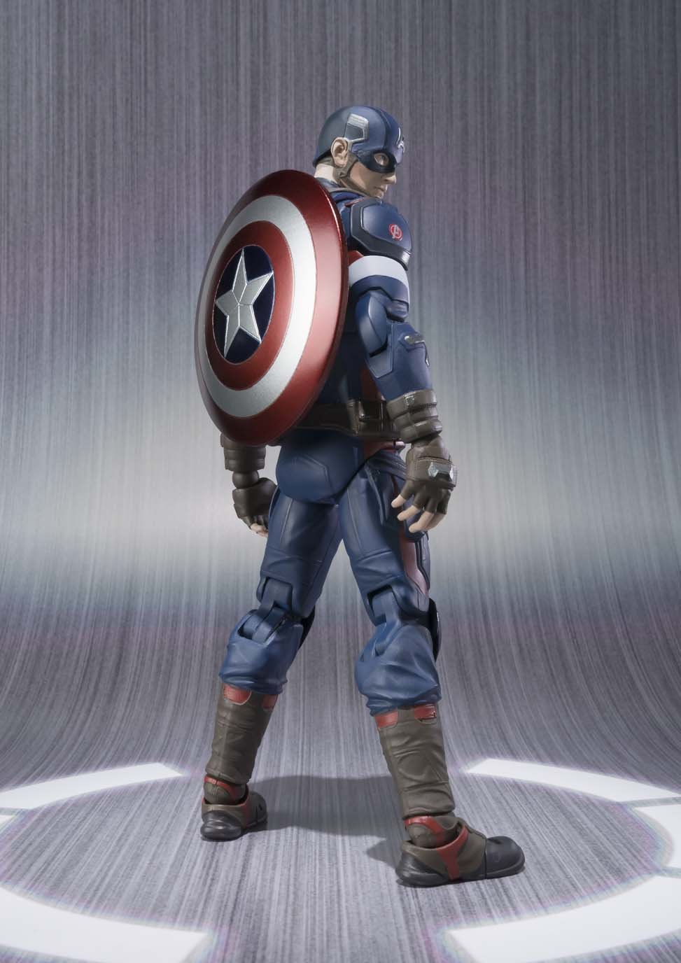 Bandaï SH Figuarts Avengers Captain America About 155mm ABS u0026 PVC Painted Action Figure