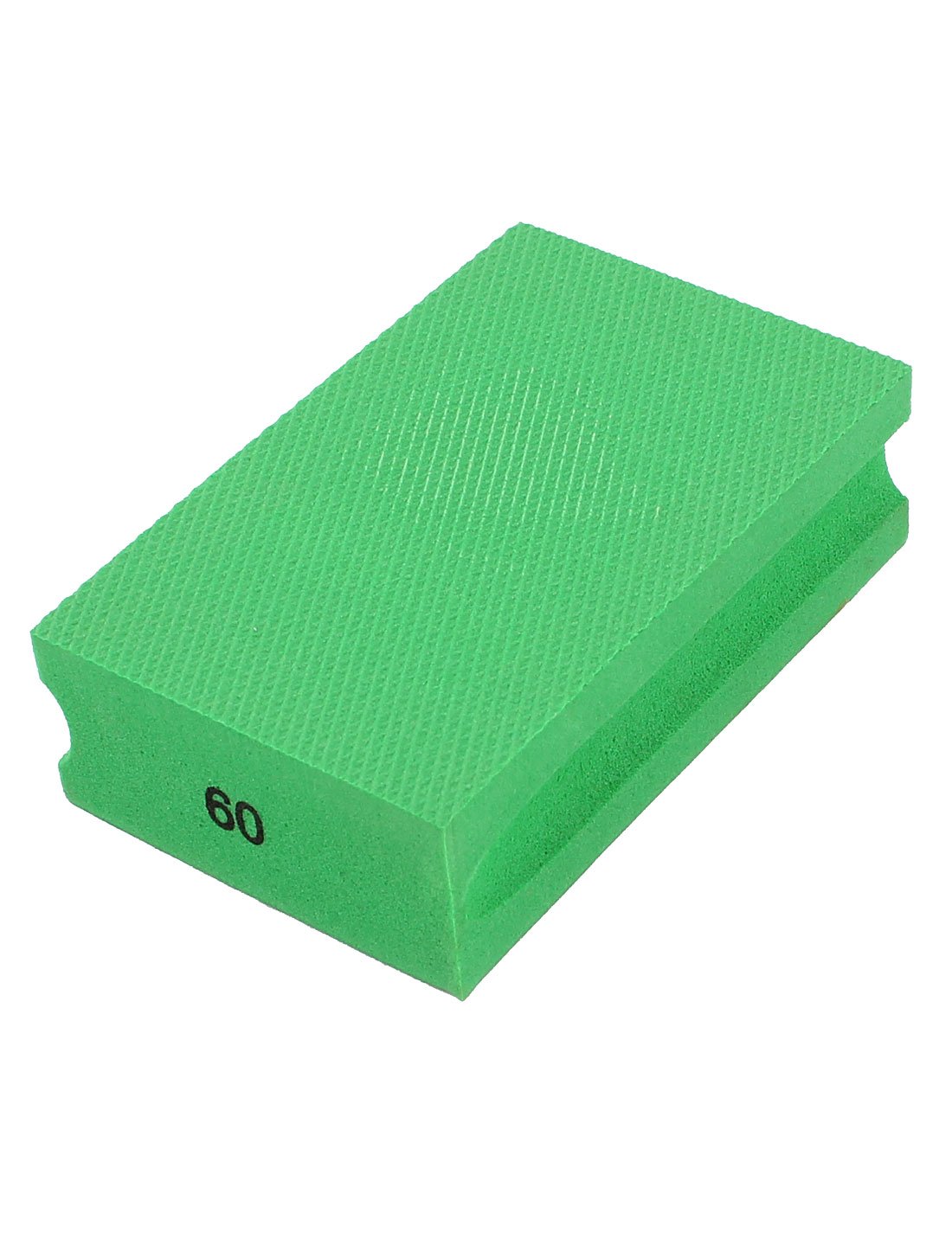 Awclub Diamond Hand Polishing Pads, 60 Grit Green Foam Grinding Dry Block For Granite Marble Glass Grinding