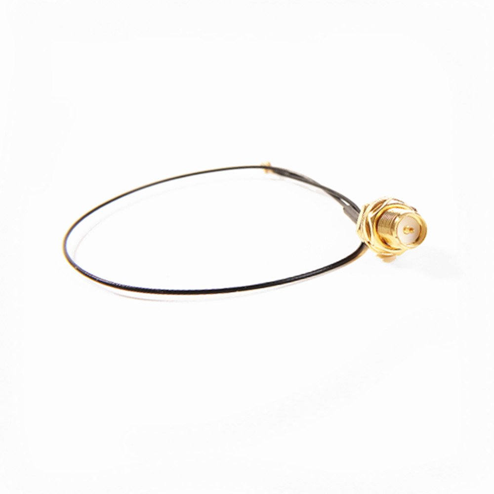 Pocaton U.FL IPEX MHF4 to RP-SMA 0.81mm RF Pigtail Cable Antenna for NGFF/M.2 7260NGW 8260NGW 8265NGW Router Pack of 2