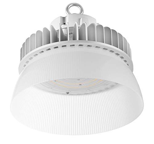 GRANDLUMEN 150W LED High Bay UFO Light, ETL Certified, 4000K Daylight, LED Warehouse Lighting with PC Reflector
