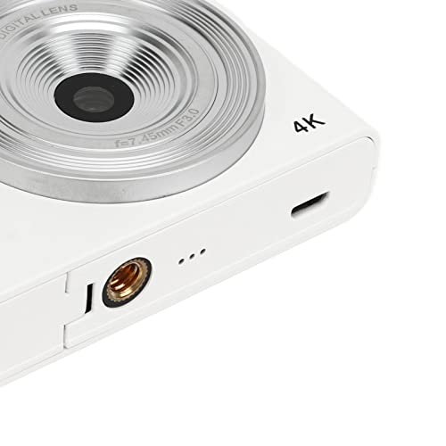4K HD Digital Camera, 2.88 Inch Digital Camera with 16X Digital Zoom, Builtin Fill Light for Photography