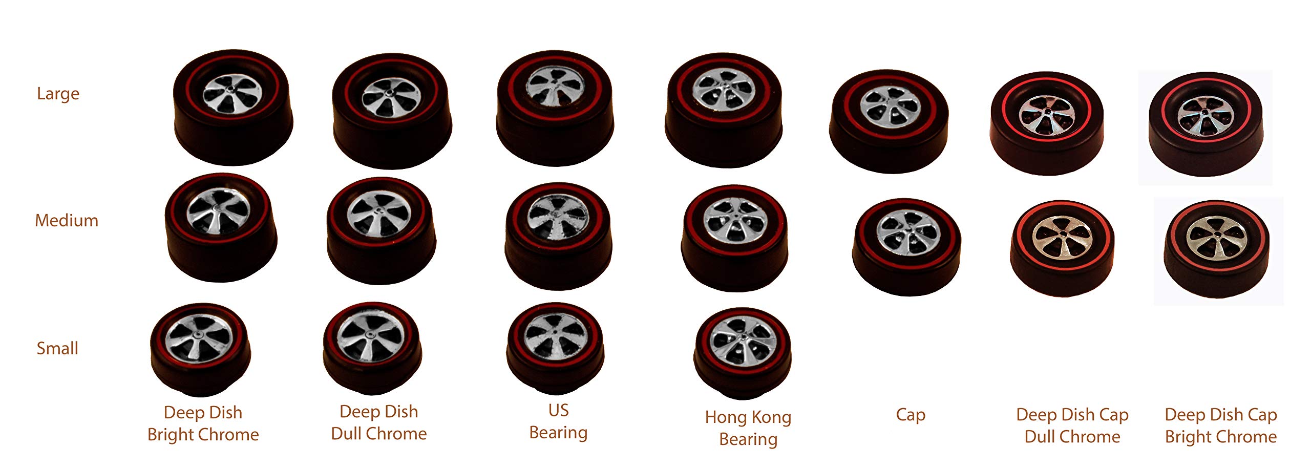 Brightvision Special Sampler Set - 18 Redline Wheels – The Premier Reproductions