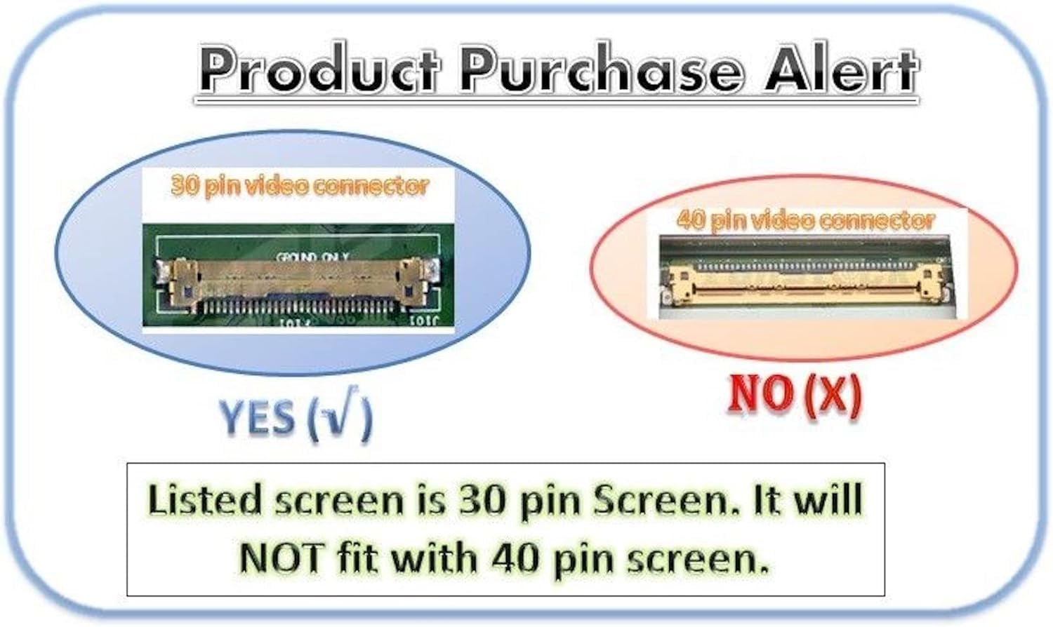 EM EMAJOR TECH New Screen Replacement for Lenovo FRU 01YN154 01YN155 01YN156 1920X1080 FHD Non-Touch LCD LED Display with Set of Adhesive Tap