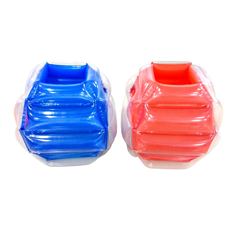 BANZAI: Bump N' Bounce Body Bumpers, A Game of Bumping & Bopping, 2 Bumpers Included in Red & Blue, Fun & Safe Cushion Inflatable Surface, For Ages 4 and up