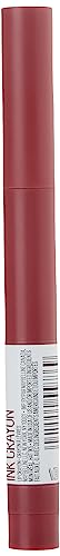 Maybelline Super Stay Ink Crayon Lipstick Makeup, Precision Tip Matte Lip Crayon with Built-in Sharpener, Longwear Up To 8Hrs, Accept A Dare, Wine Pink, 1 Count