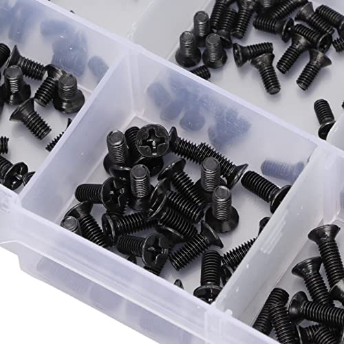 AGOUNOD Laptop Screws Computer Screws Kit Carbon Steel for Electronic Repair for Laptop Repairs
