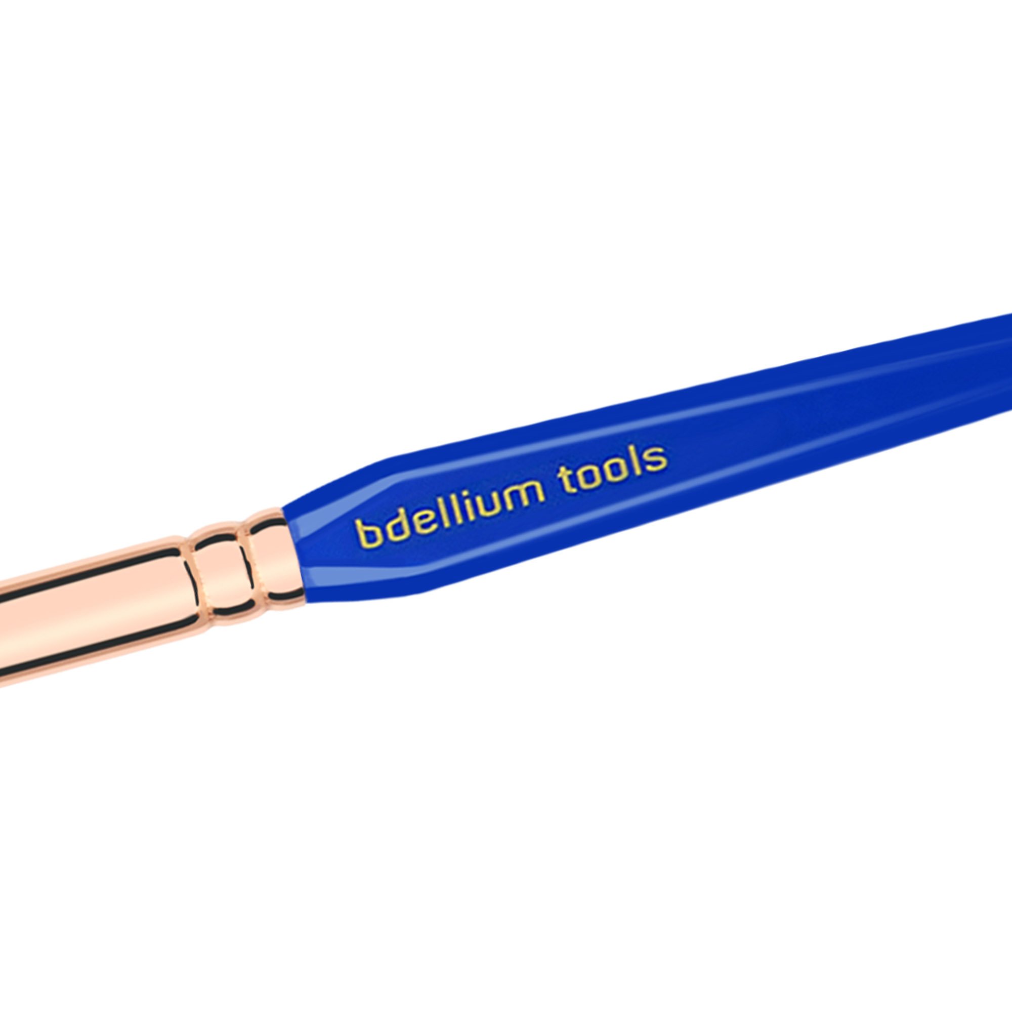 Bdellium Tools Professional Makeup Brush - Golden Triangle Series 788 BDHD Phase III - With All Vegan and Soft Synthetic Fibers, For Blend & Soften (Blue, 1pc)
