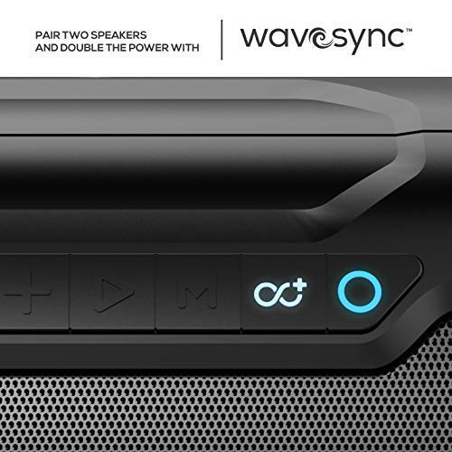 Dolphin LX-20 Dual Portable Bluetooth Waterproof Tube Speaker with HD Sound and Bass, High Power 30W, includes FM Radio, USB/SD MP3, AUX Input