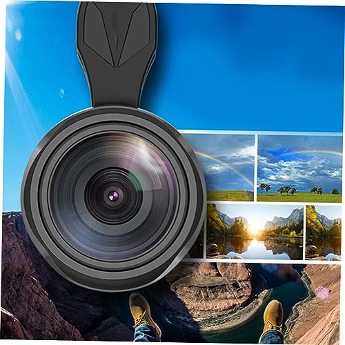 Amosfun smartphon Pro Camera Lens Tool Macro Camera Lens External Phone Lens Camera Lenses Smart Phone Wide Angle Lens Camera Lens Cell Phone Camera Lens Telephone Accessories Major