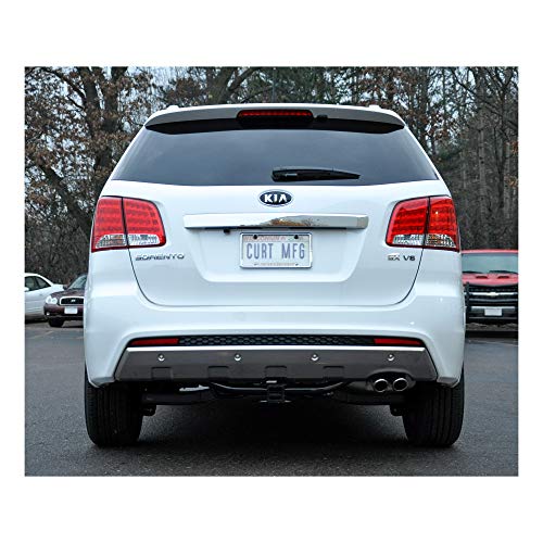 CURT 13073 Class 3 Trailer Hitch, 2-Inch Receiver, Compatible with Select Hyundai Santa Fe, Kia Sorento , Black