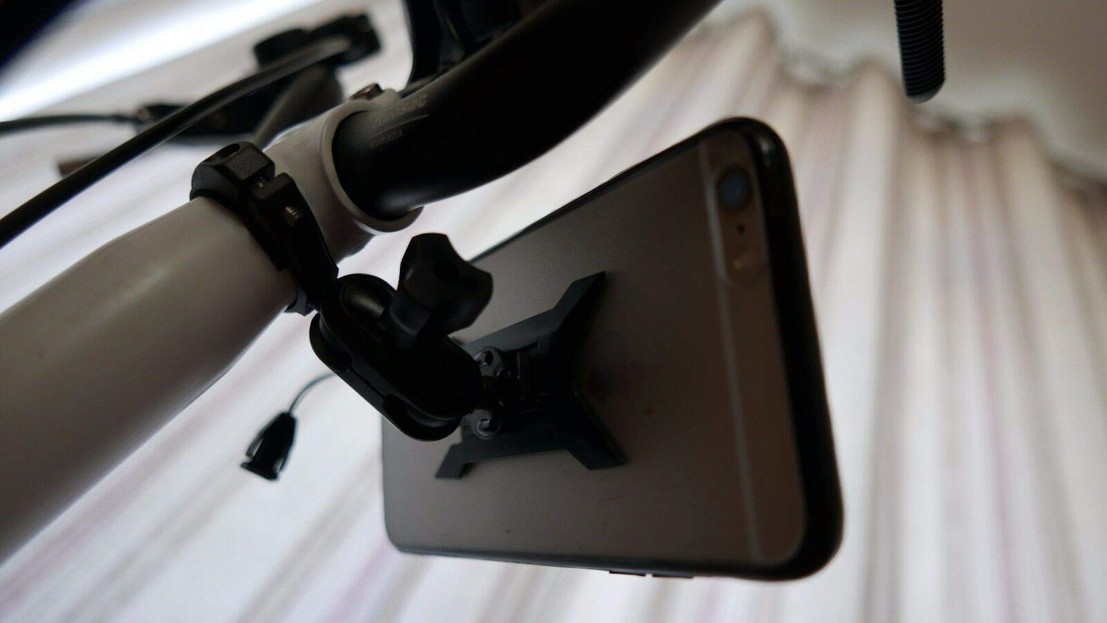 Trigo Stem Phone Mount for Brompton Smartphone Holder Fits Any Phone