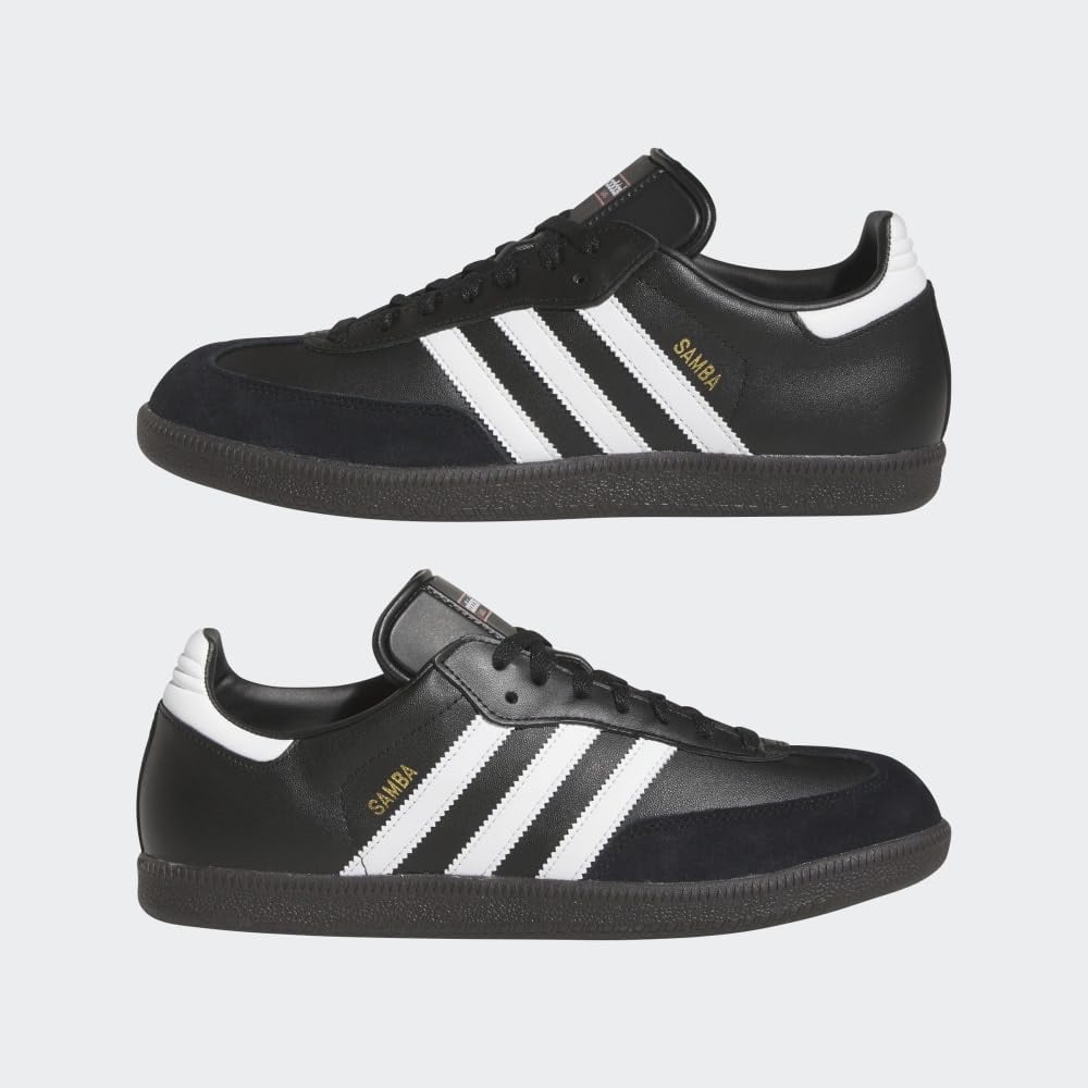 adidas Men's Samba OG Shoe, White/Black, 9 M US