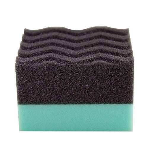 Chemical Guys ACC_300_2 Wonder Wave Durafoam Contoured Large Tire Dressing Applicator Pad, Pack of 2
