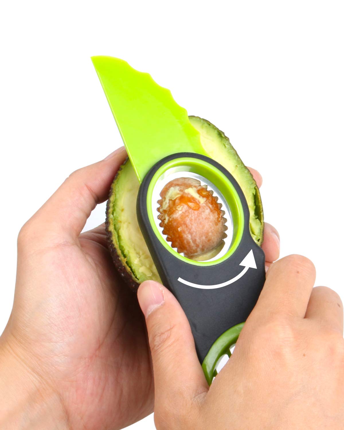 3 in 1 Avocado slicer,dishwasher safe