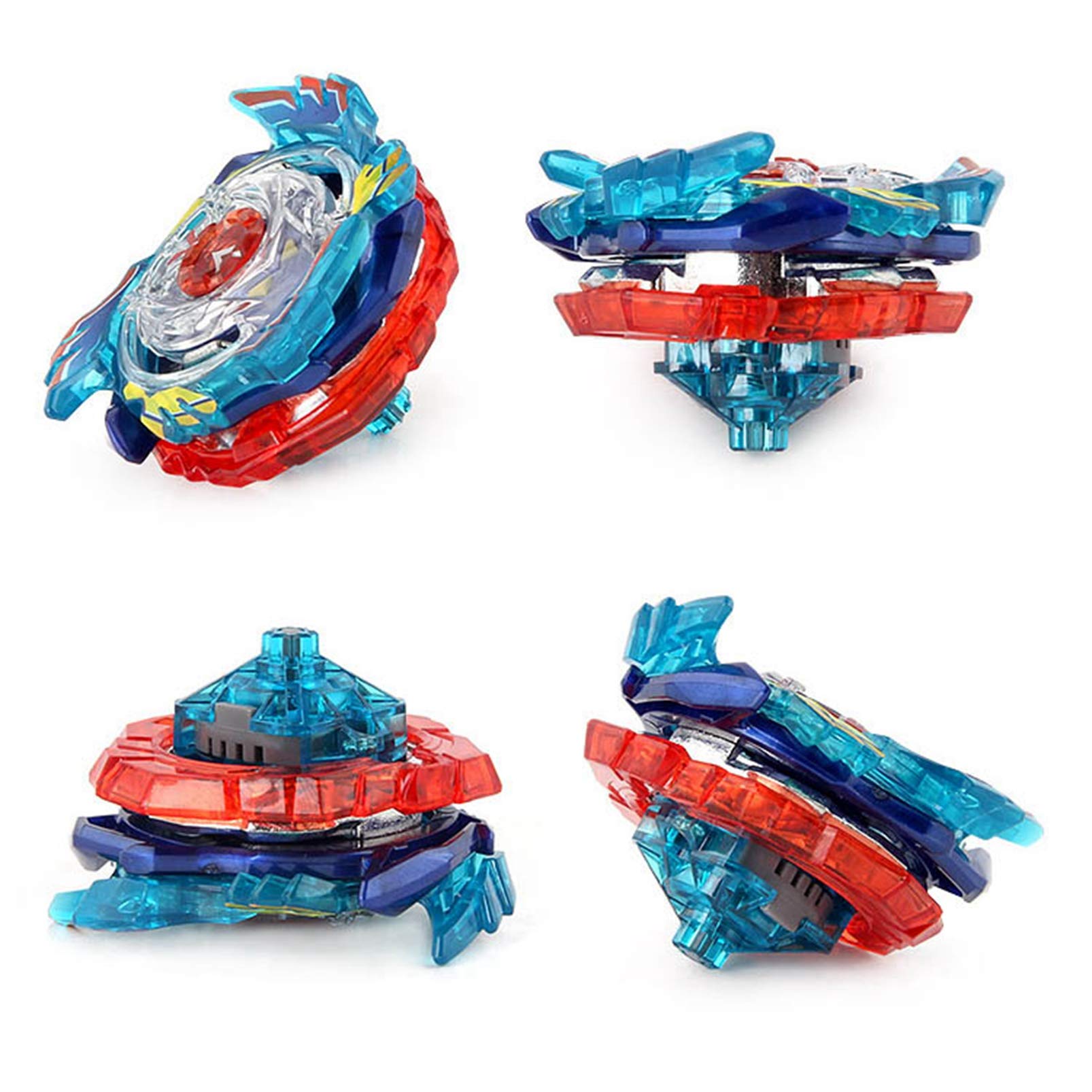 Battling Toys - Gaming Tops Gyro Spinning Brust Toy B-73 Genesis Valtryek Starter Set with LR Launcher & Weight Damper & Grip