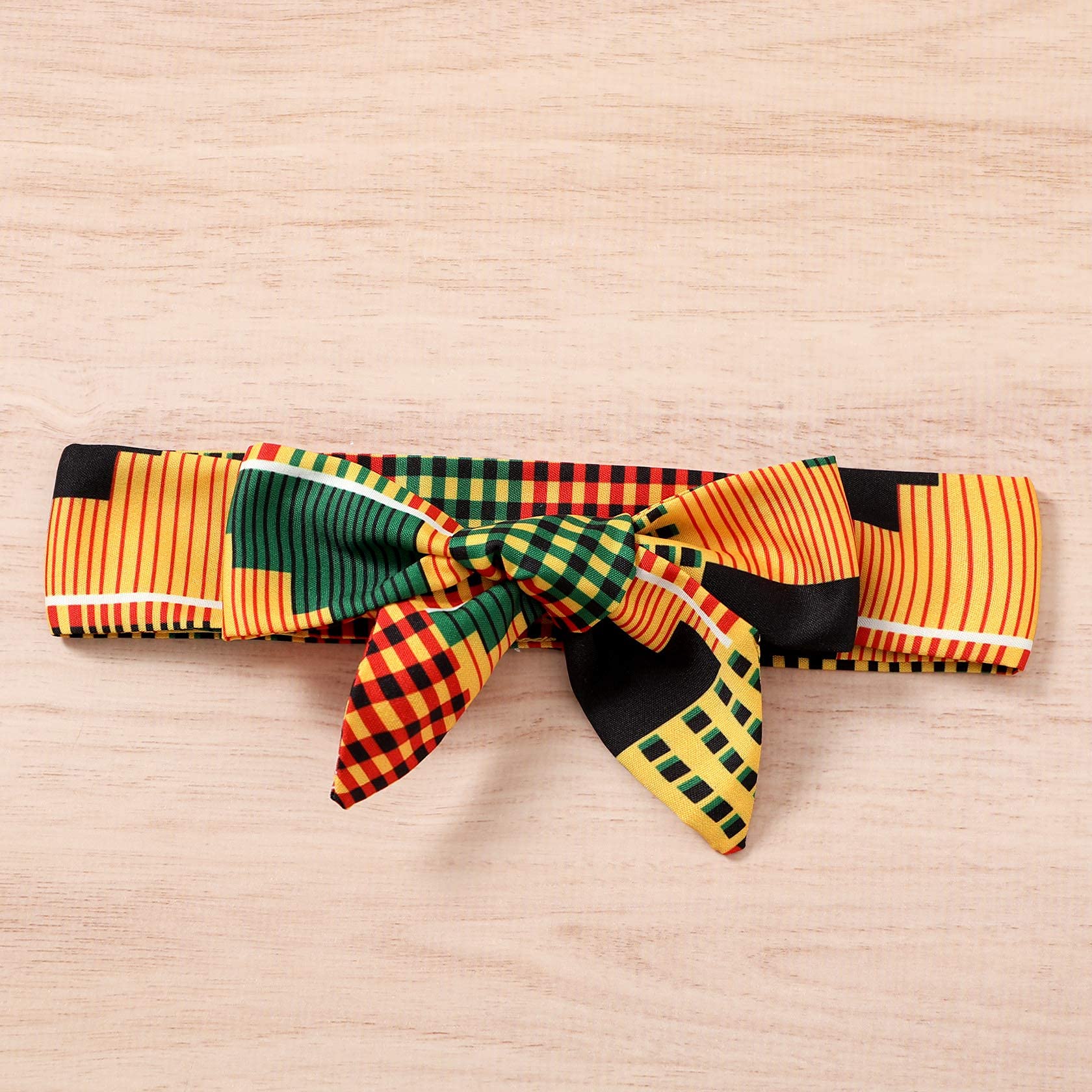 YOUNGER TREE African Baby Clothes Girl Dashiki Ankara Outfit Set (6-7 Years, Long Dress)